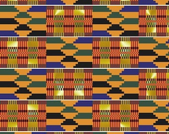 Cotton African Cultural Designs Patterns Primitive Geo Writings ...