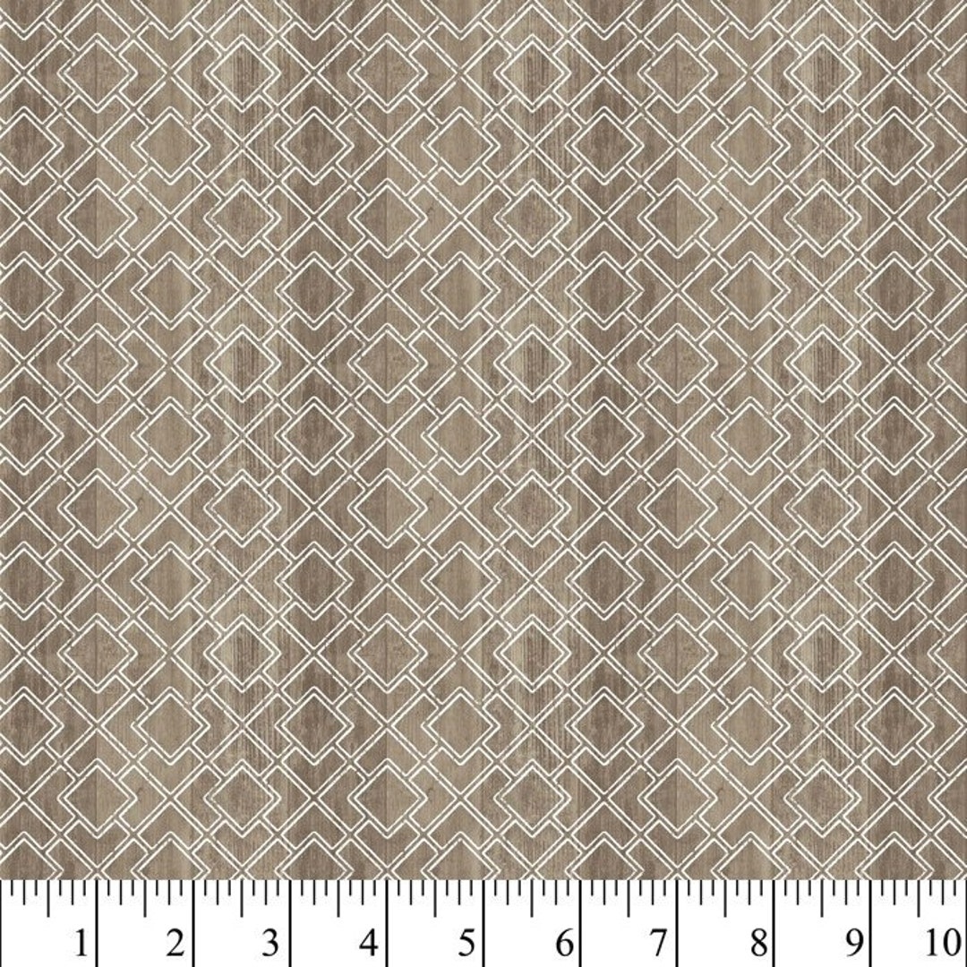 Earth Hexagon Cotton Fabric by the Yard, 1 Yard Precuts - Etsy