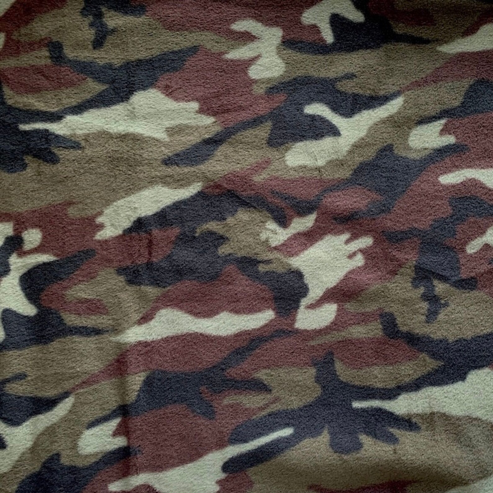 Camouflage Classic Anti-pill Fleece Fabric by the Yard - Etsy
