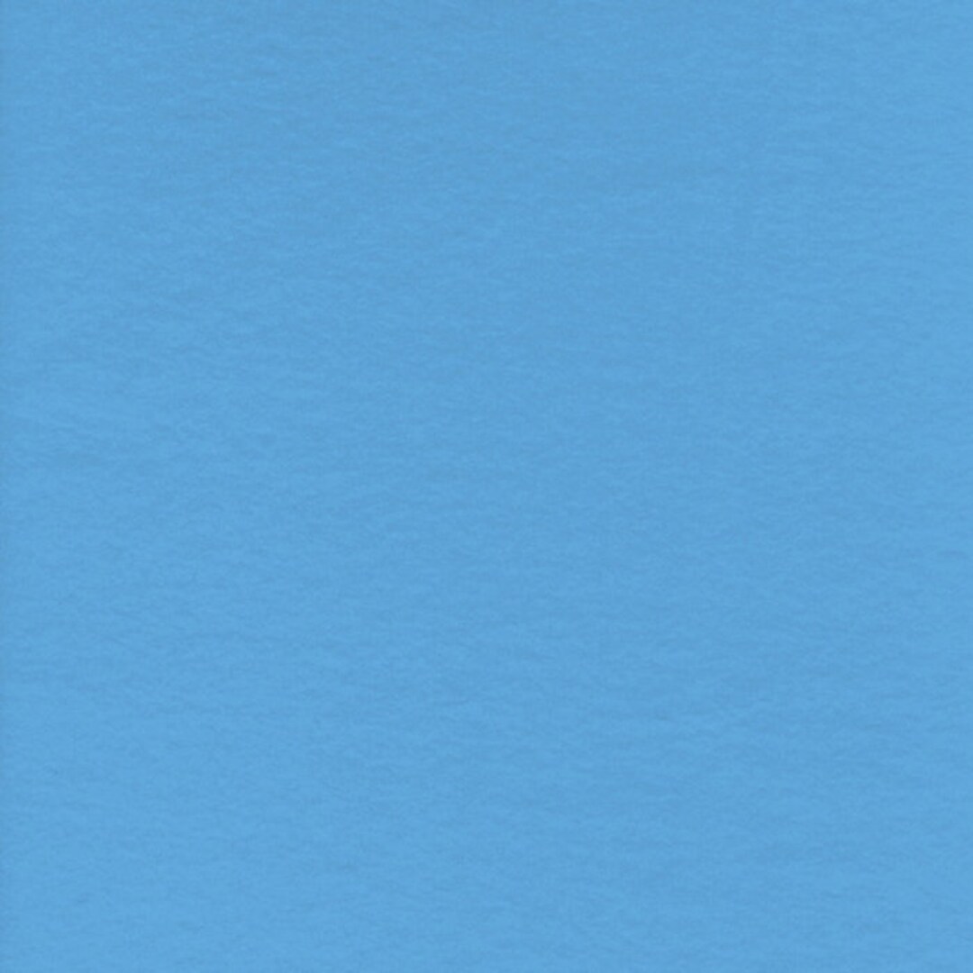 Solid Dresden Blue Anti-pill Premium Fleece Fabric (medium Weight) by ...