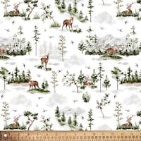 Deer Fabric - Etsy