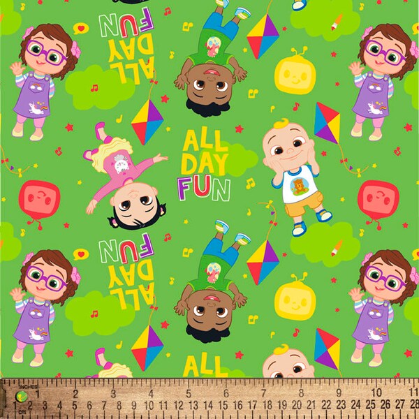 Cocomelon Fleece Fabric - Etsy