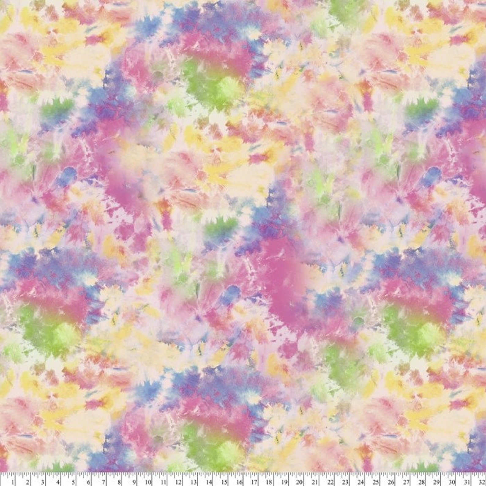 Tie Dye Pastel Burst Poly Spandex Knit Fabric by the Yard - Etsy