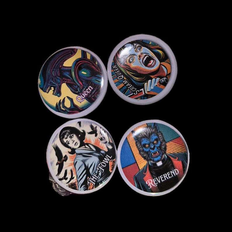 Reverend Werewolf Mini Pin - Etsy