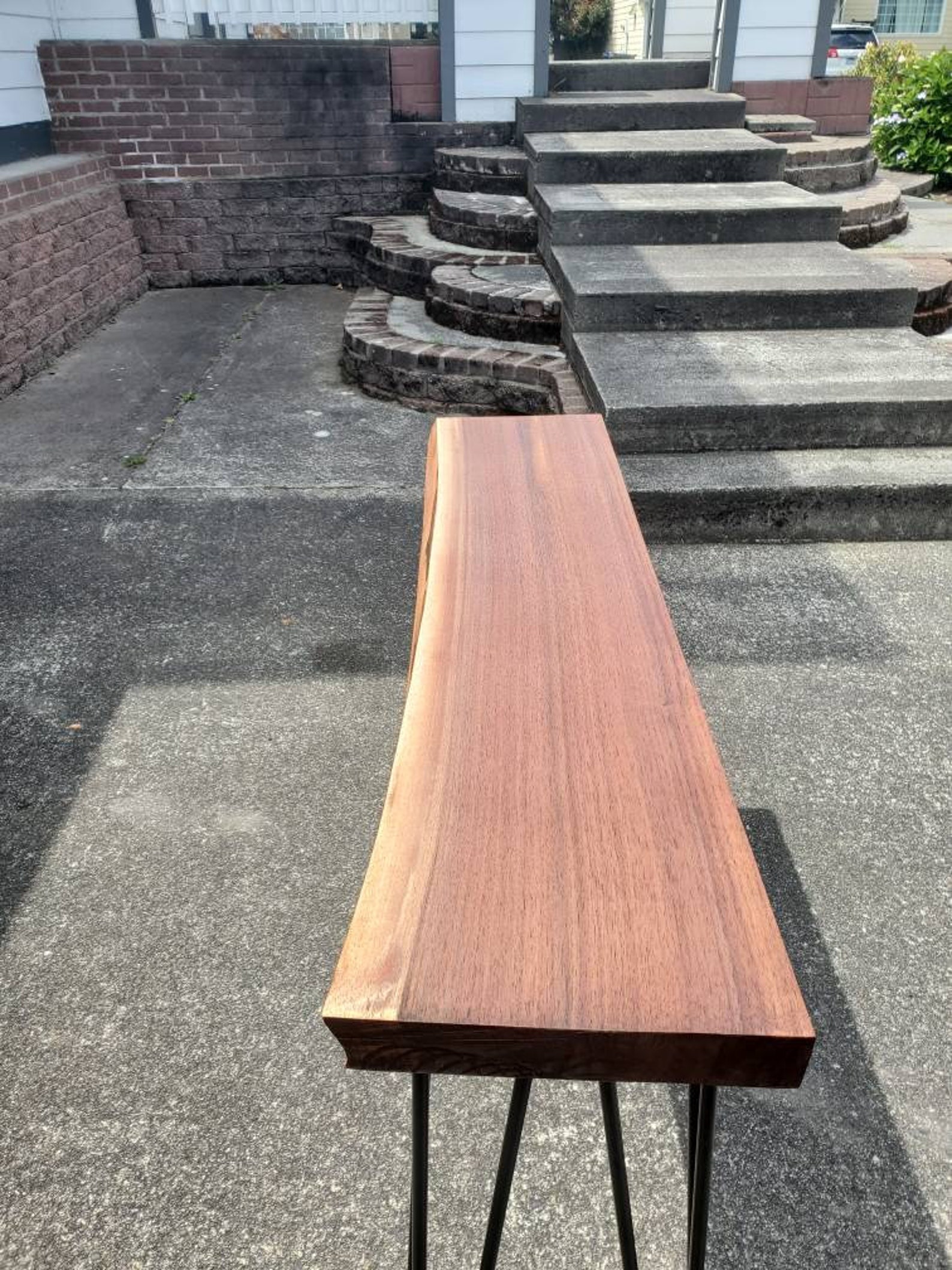 Live Edge Entryway Tableconsole Table Sofa Table. Handmade | Etsy