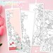 Cats Adult Coloring Page No. 2 Spring Pdf Printable Kittens Cute Kawaii ...