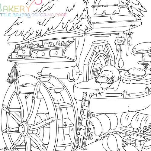 Staycation Spring Coloring Page Stay Home Summer Adult | Etsy