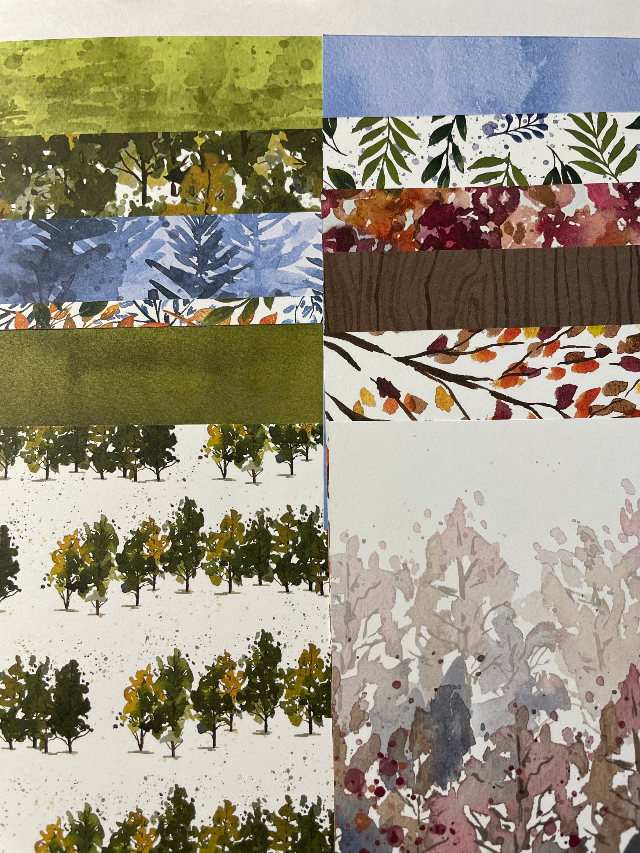Beauty of the Earth Paper Sampler – 6-inch Scrapbook Sheets - Etsy