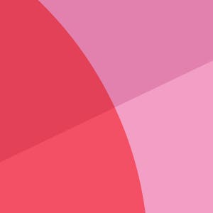 Pink Poster Download, Circle Art, Downloadable Print, Pink Printable ...