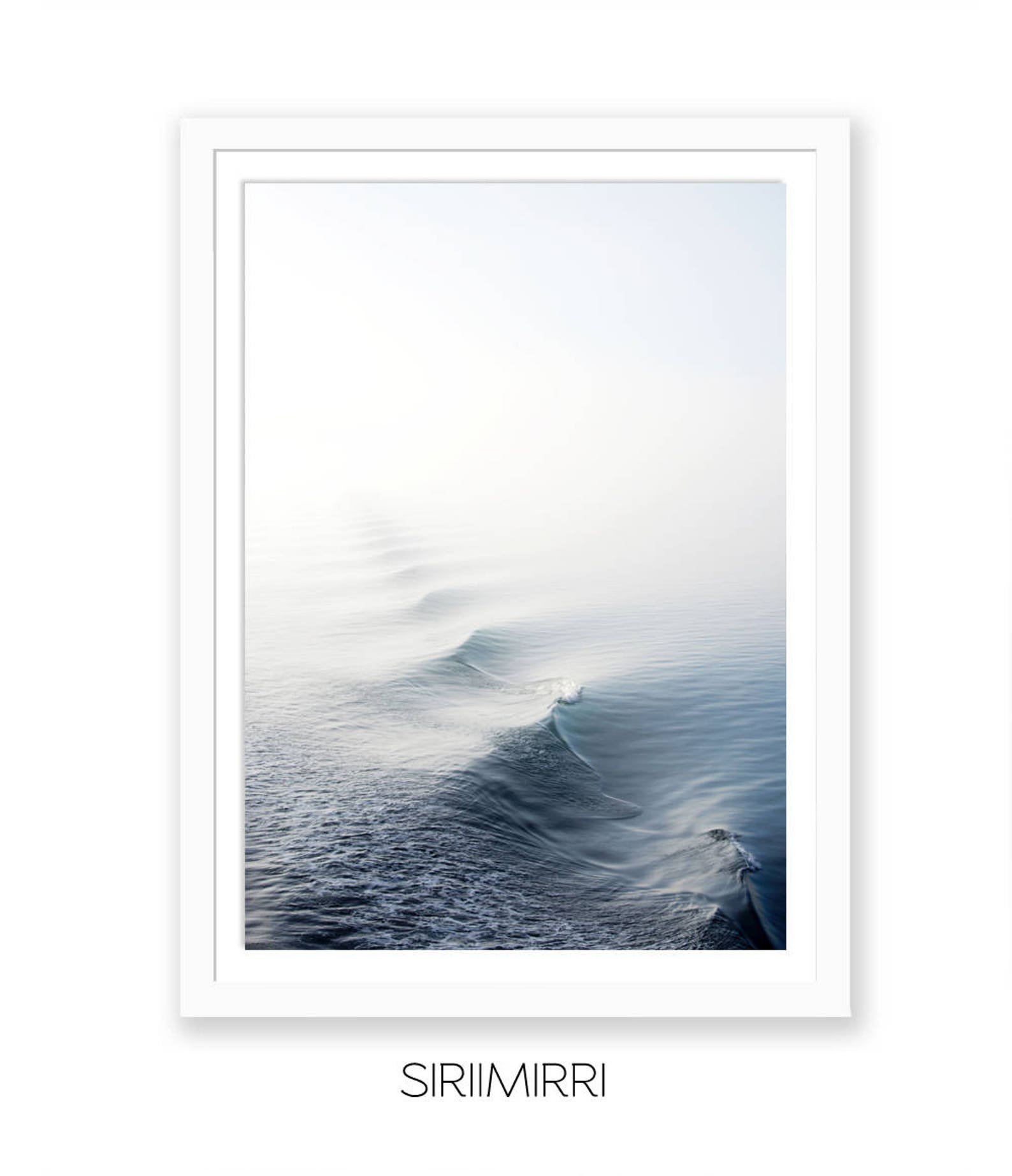 Ocean Print Beach Print Ocean Wave Print Waves Print Coastal | Etsy