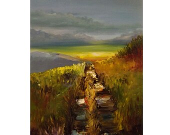 Abstract Hill Country Art - Etsy