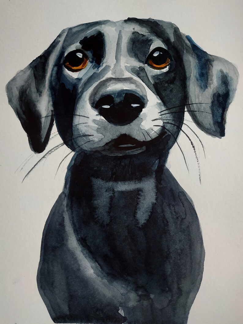 Personalized Dog and Cat Art Dog Portrait Custom Painting | Etsy