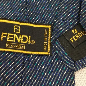 Vintage Fendi Tie - Etsy