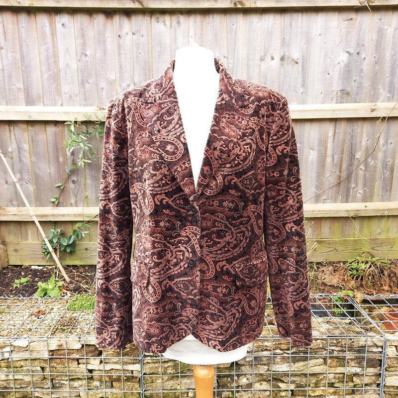Paisley Coat - Etsy