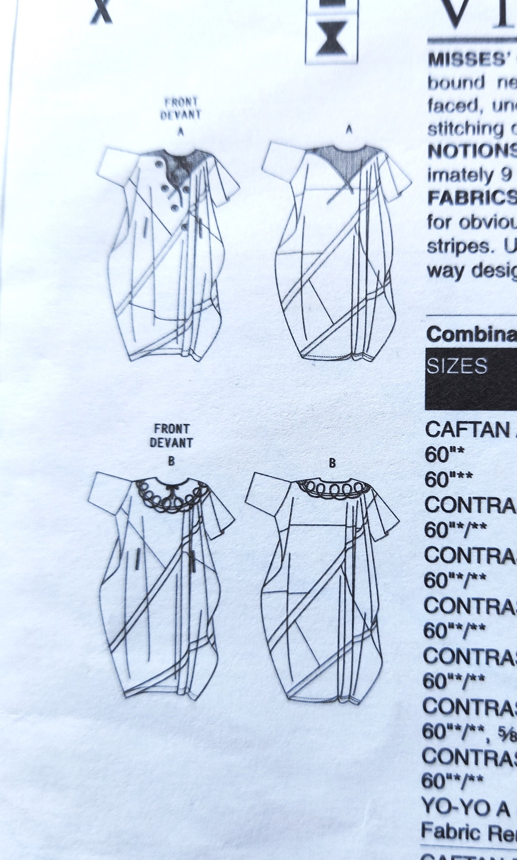 Rare Uncut Vogue Designer Sewing Pattern V1146 Size XS Medium KOOS ...