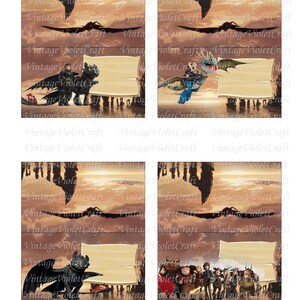 How Train Your Dragon Birthday Package, Toothless Set of Birthday ...