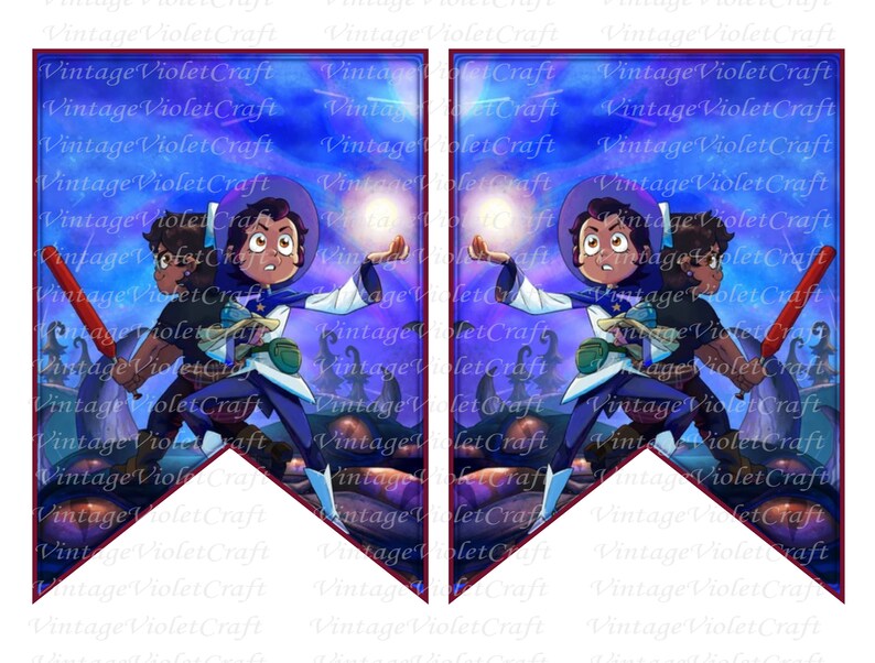 The Owl House Birthday Party Banner, 2023 Party Flags - Etsy