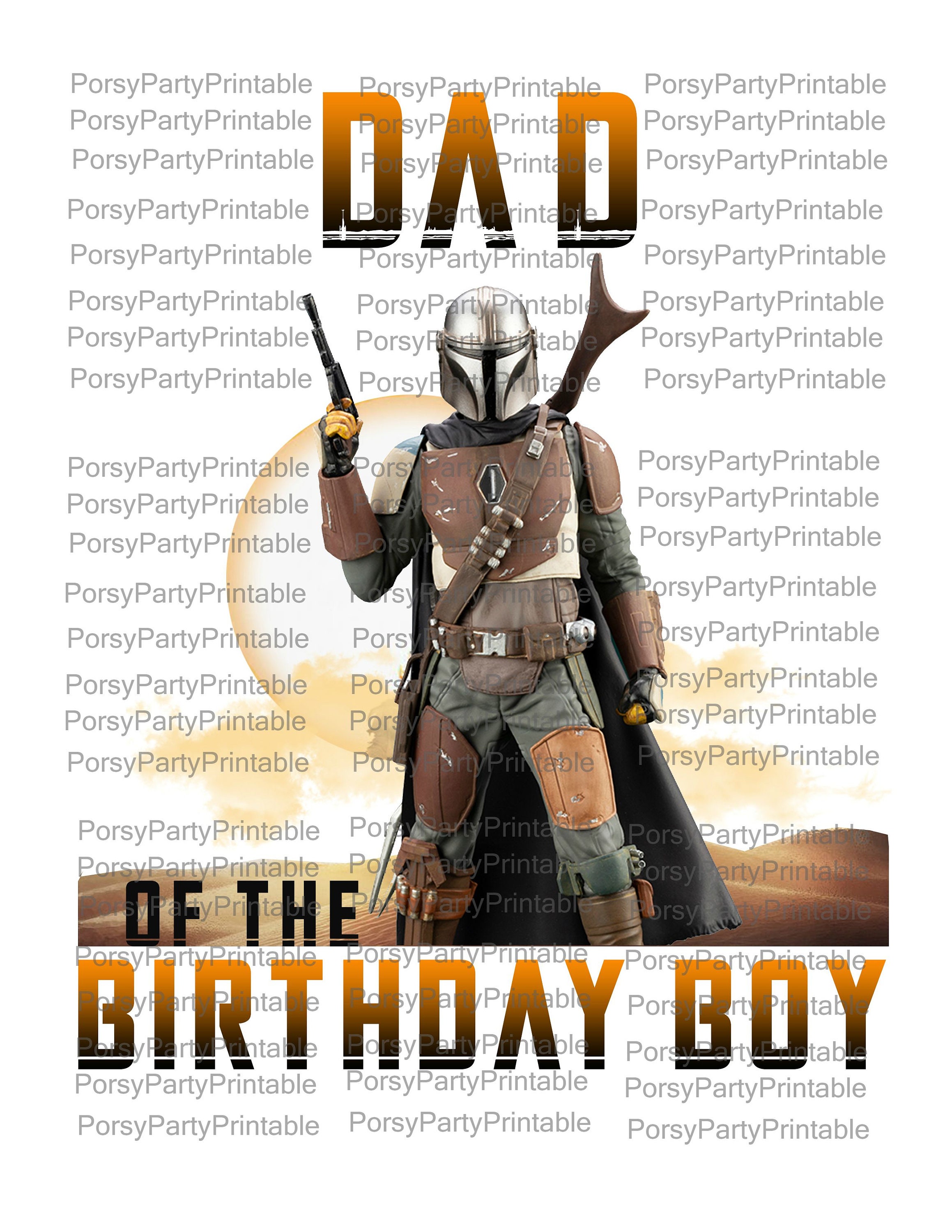 Star Wars, Mandalorian Birthday Boy 2023 Iron on Images, Baby Yoda ...