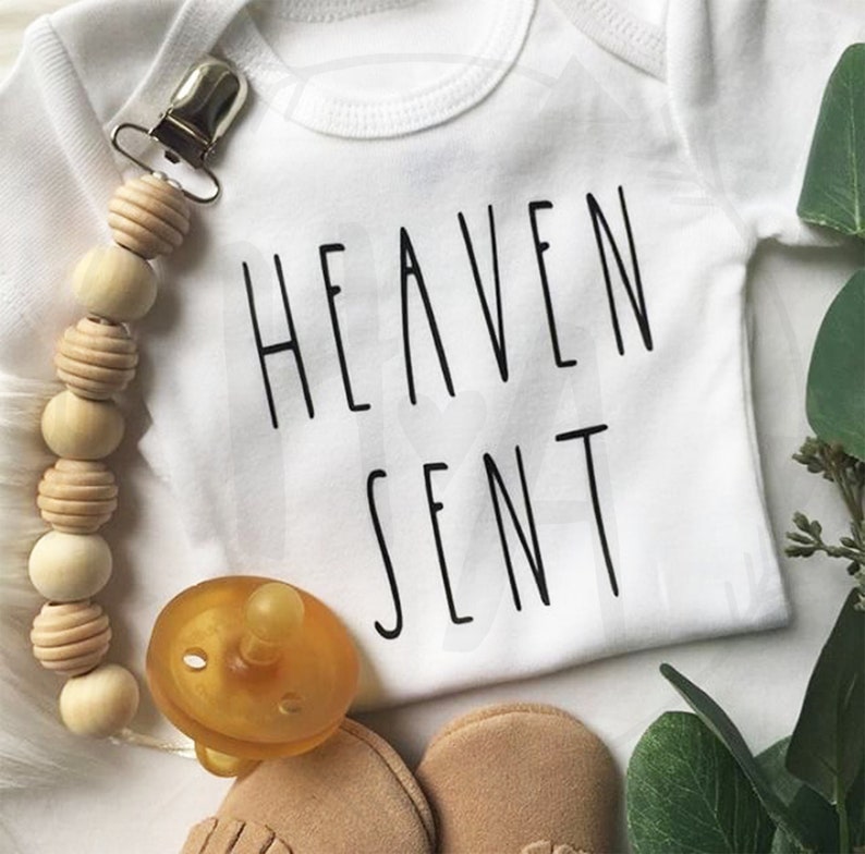 Heaven Sent Baby Announcement Onesie® / Bodysuit / Pregnancy - Etsy