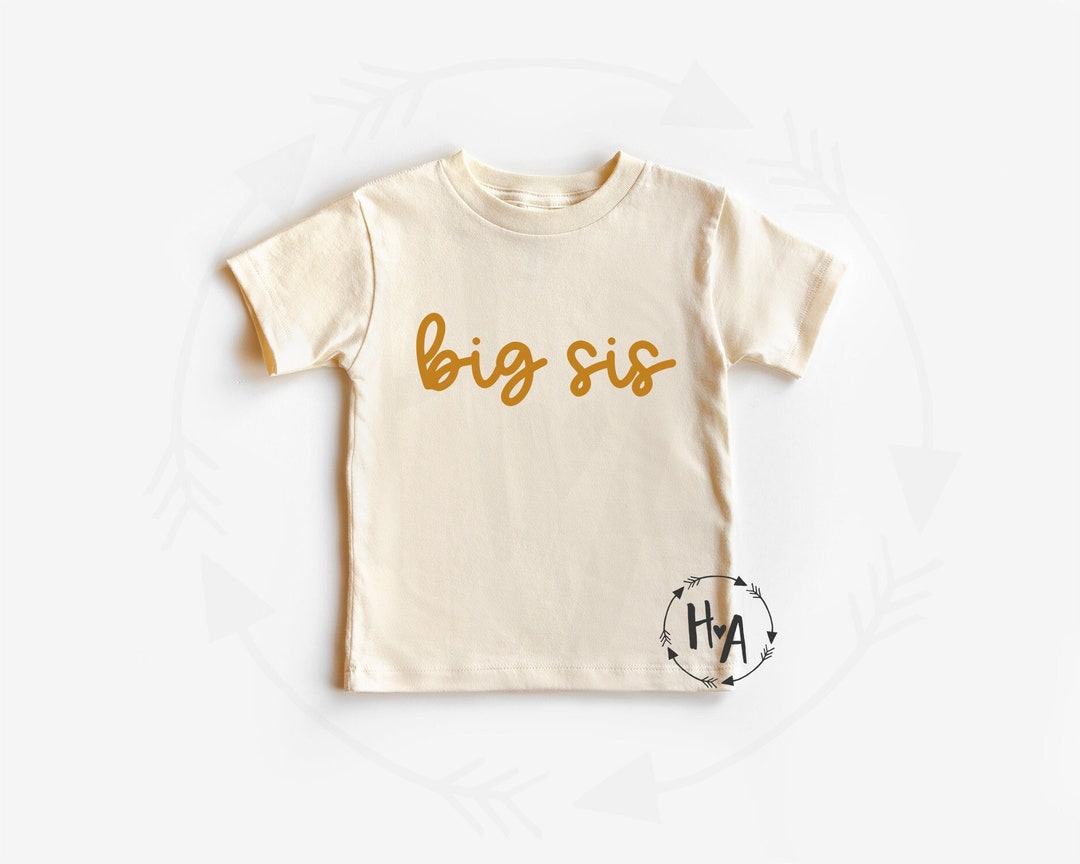 Cursive Big Sis Shirt, Big Sis Shirt, Big Sister Announcement, Cute Big ...