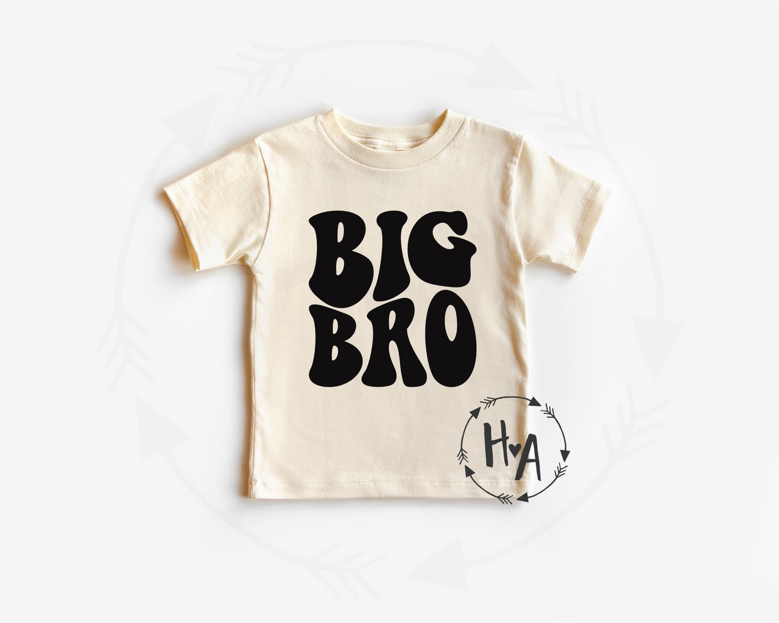 Big Bro Shirtbig Brother Shirtbrother Tshirtsretro Toddler - Etsy