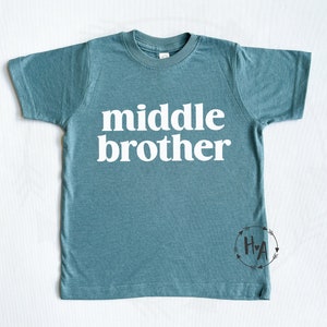 Big Brother Shirt,middle Brother Shirt,little Brother Shirt,matching ...
