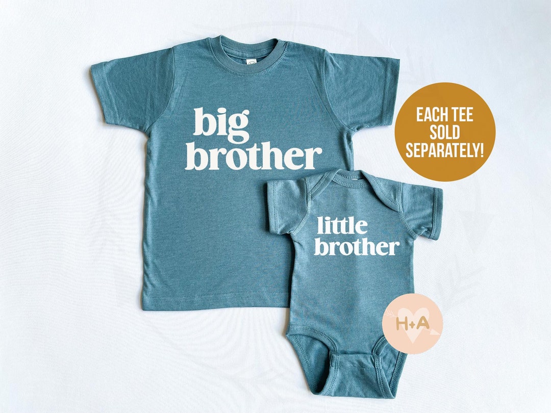 Big Middle Little Brother Shirts, Matching Brother Shirts, Big Brother ...