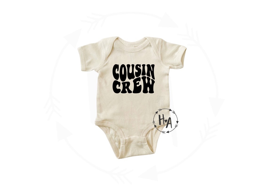 Cousin Crew Baby Bodysuit/little Cousin/big Cousin/matching - Etsy
