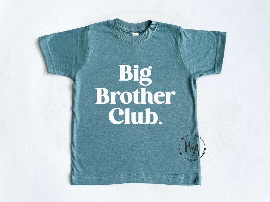 Big Brother Club Shirt, Big Brother T-shirt, Pregnancy Announcement ...