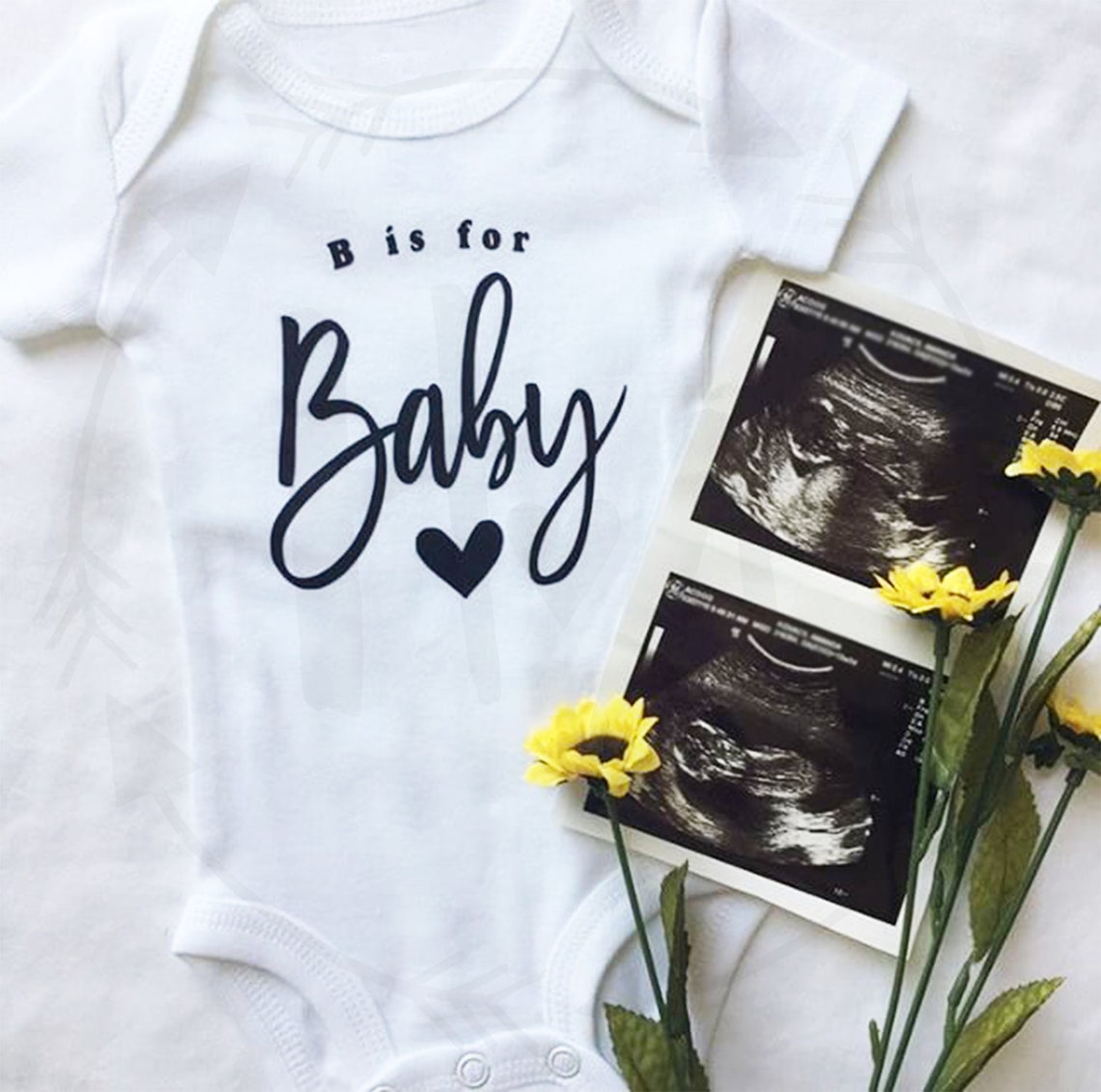 B is for Baby Onesie®/bodysuit/baby Announcement - Etsy