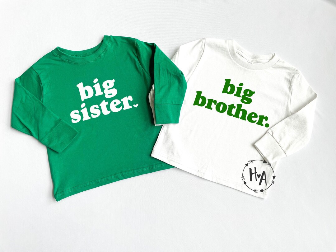 Big Sister St. Patrick's Shirt/big Brother St. Patrick's Shirt/little ...
