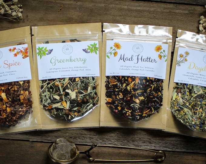 Loose Leaf Tea Tea Lover Gift Mix and Match Teas Organic - Etsy