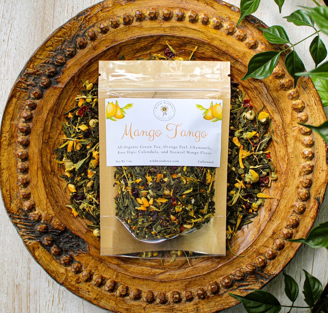 Mango Tango | Organic Loose Leaf Tea | Summer Collection | Green Tea & Mango | Iced Tea Blend ...