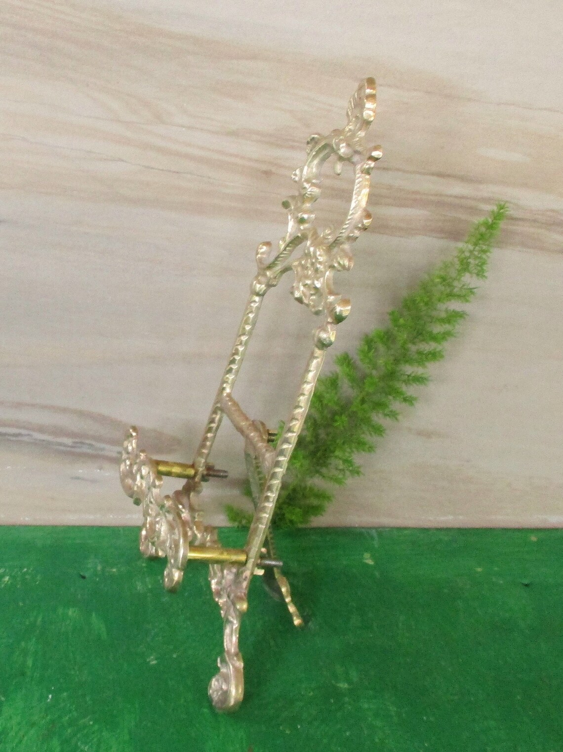 Vintage Brass Table Stand11.5 Photo Displaypicture - Etsy