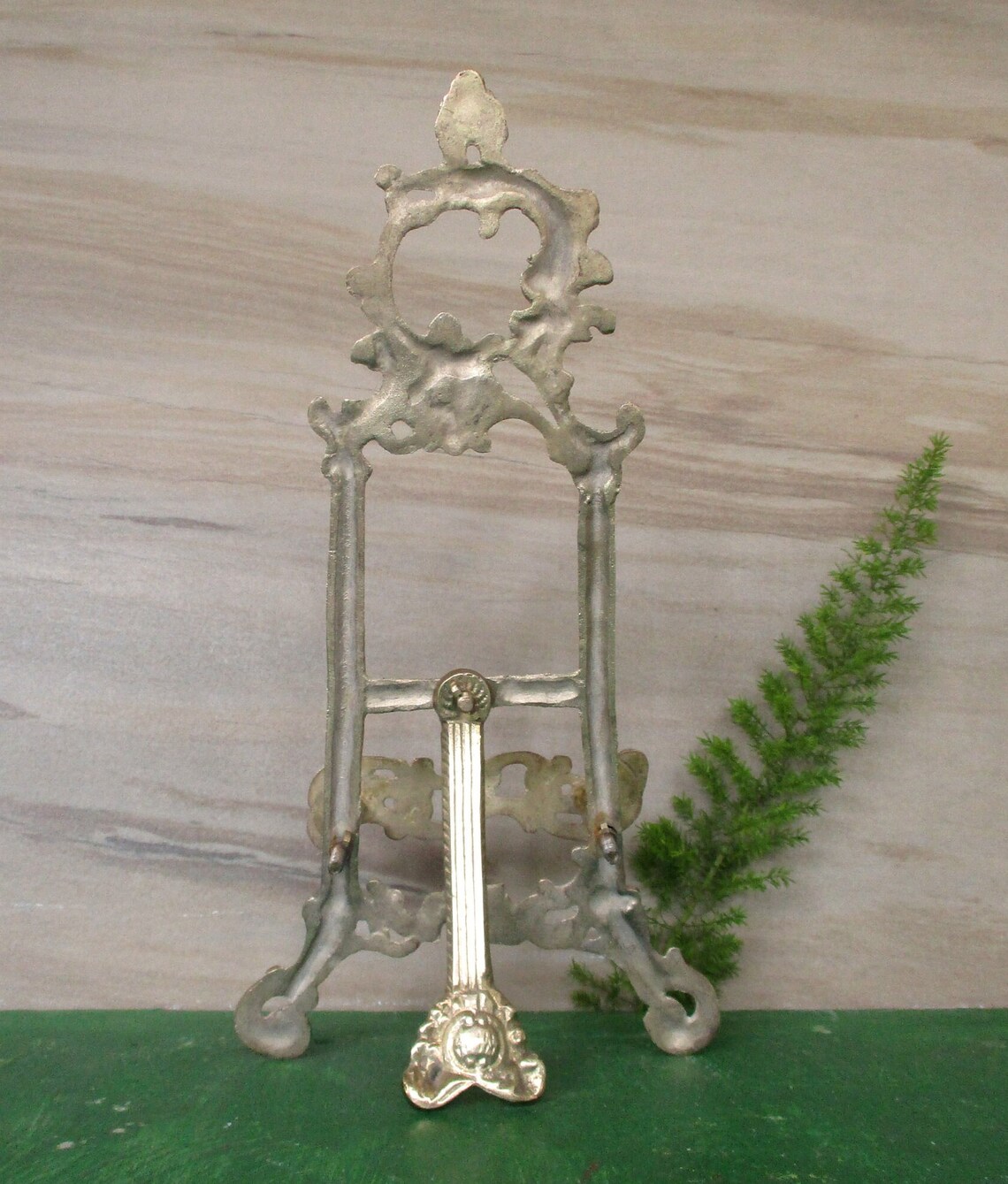 Vintage Brass Table Stand11.5 Photo Displaypicture - Etsy