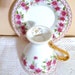 Vintage Nantucket Home Porcelain Tea Cup and Saucer,gold Handle and Rim ...
