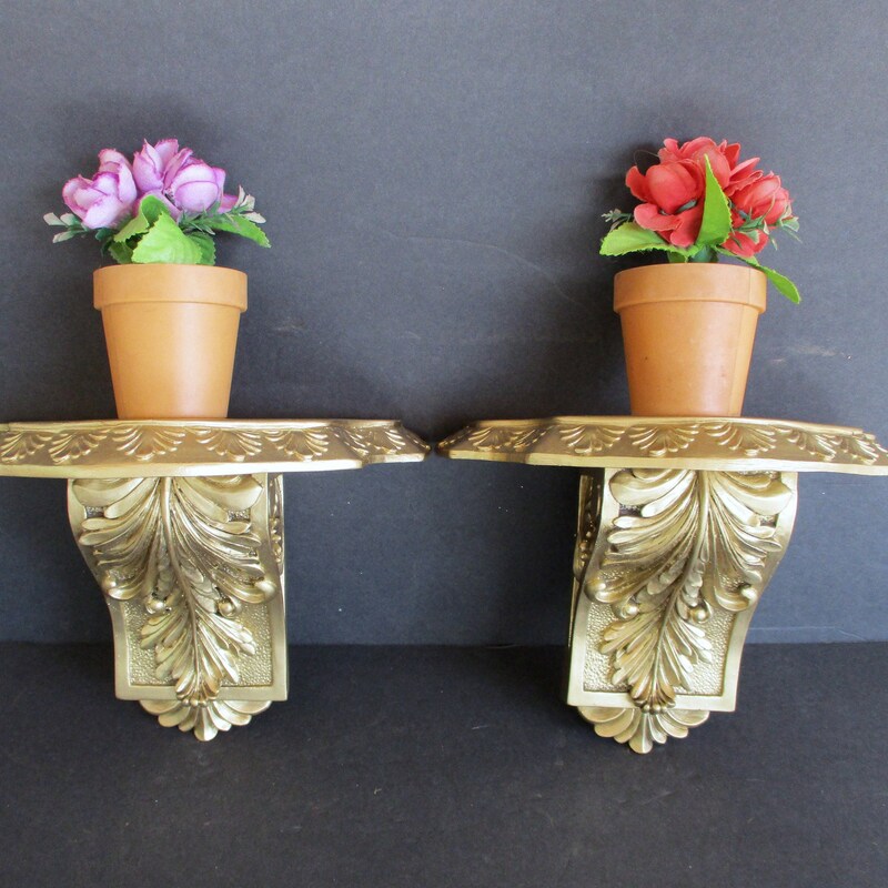 Gold Brackets - Etsy