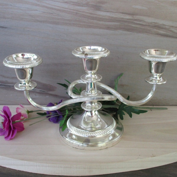 Silver 3 Candelabra - Etsy
