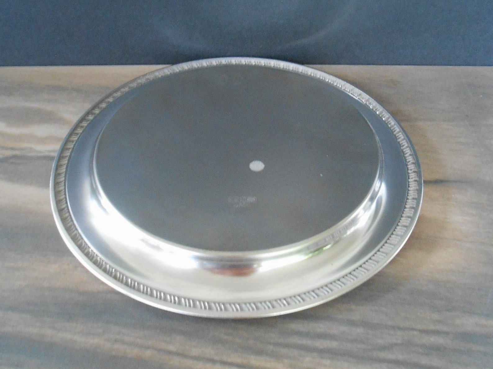 Vintage Leonard Silverplate 12 Serving Tray Silver | Etsy