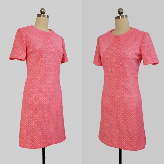 Late 60s /Early 70s GoGo Dress - Mod Shift Dress - 70… - Gem