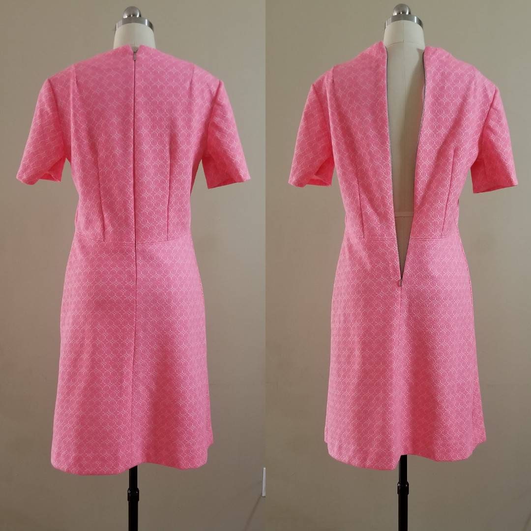 1970s GoGo Dress 70's Mod Shift Dress 70s Women's Vintage Size medium/large