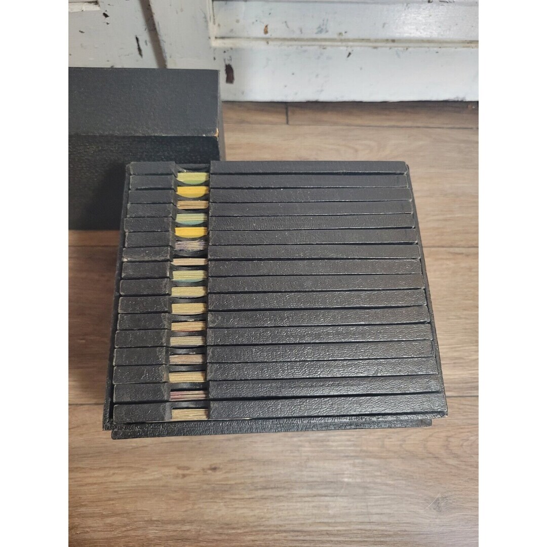 Antique Paine Duplicate Whist Bridge Tray & Card Holder 16 Trays W Vtge ...