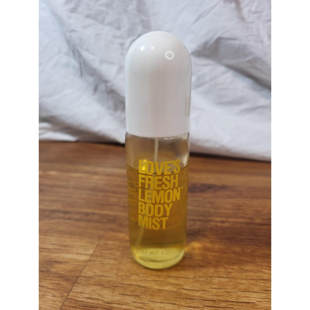 Vintage Love's COSMETICS Fresh Lemon Body Mist~menley & JAMES 1.75 Oz ...