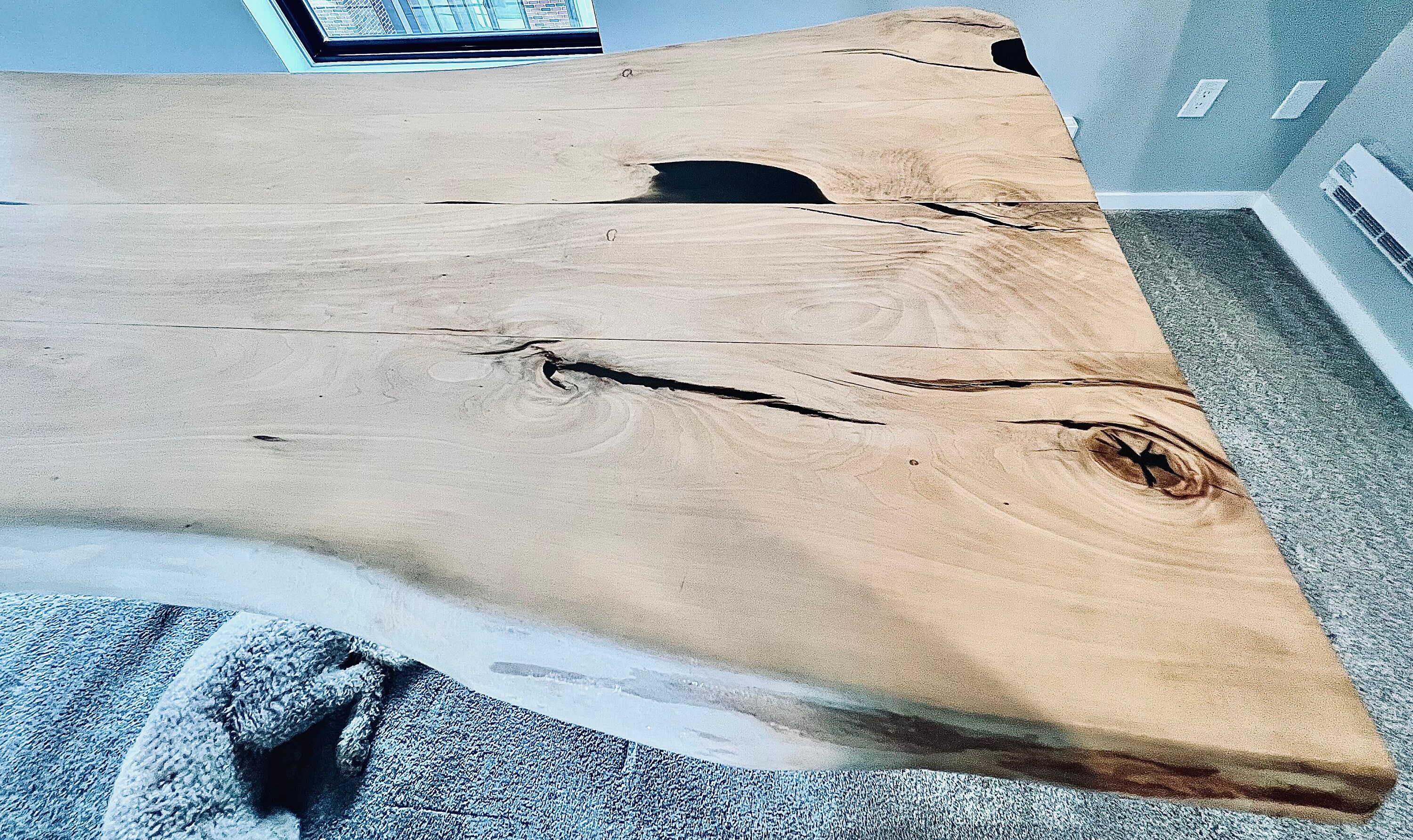 Wood I Table I Live Edge Table Dining Table Live Edge I Wood Table ...