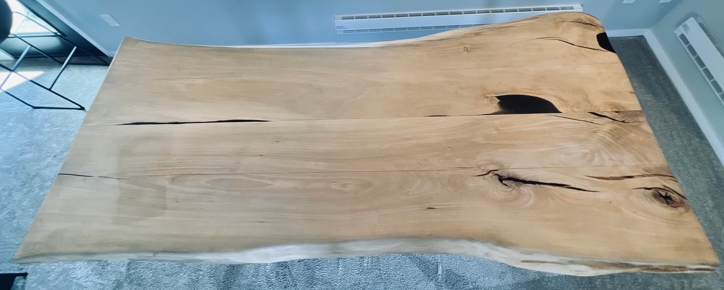 Wood I Table I Live Edge Table Dining Table Live Edge I Wood Table ...