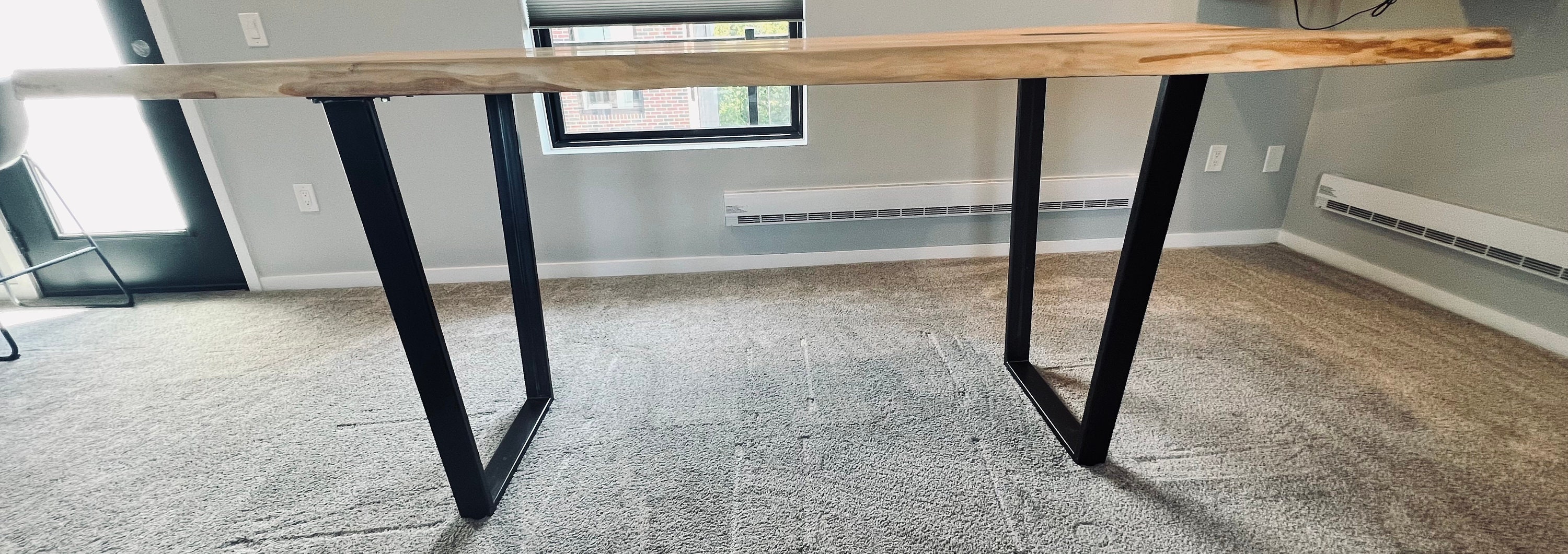 Wood I Table I Live Edge Table Dining Table Live Edge I Wood Table ...