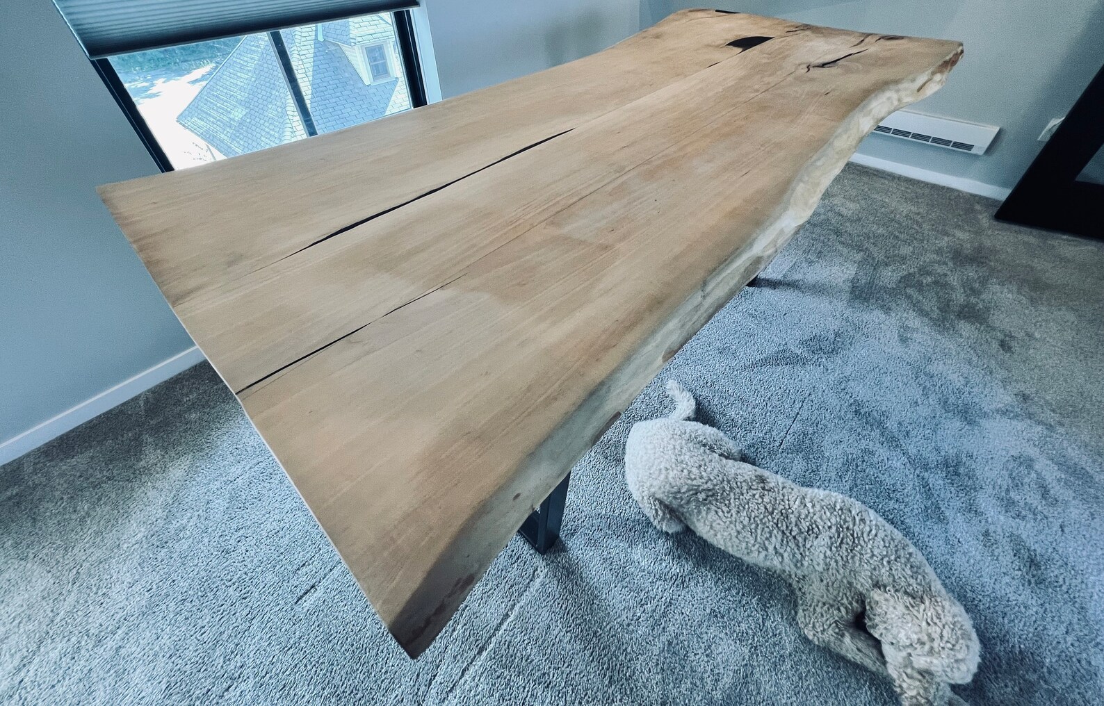 Wood I Table I Live Edge Table Dining Table Live Edge I Wood Table ...