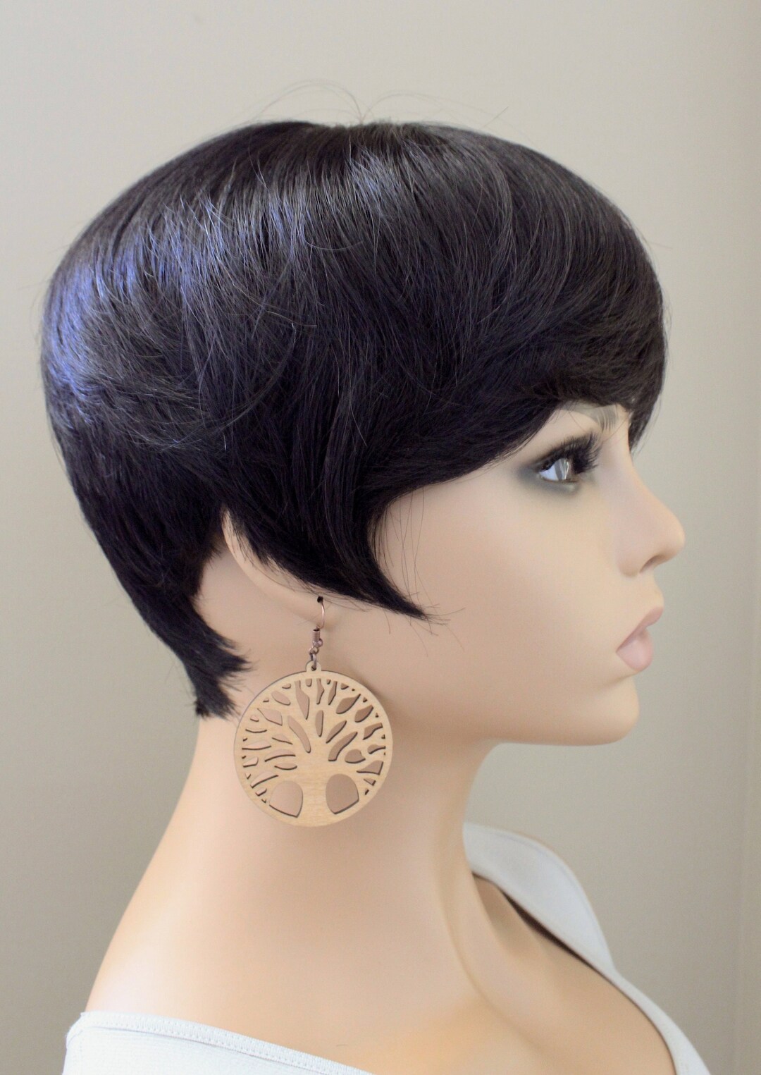 Laser Cut Wood Earrings, Tree of Life Laser Cut Wood Earrings - Etsy
