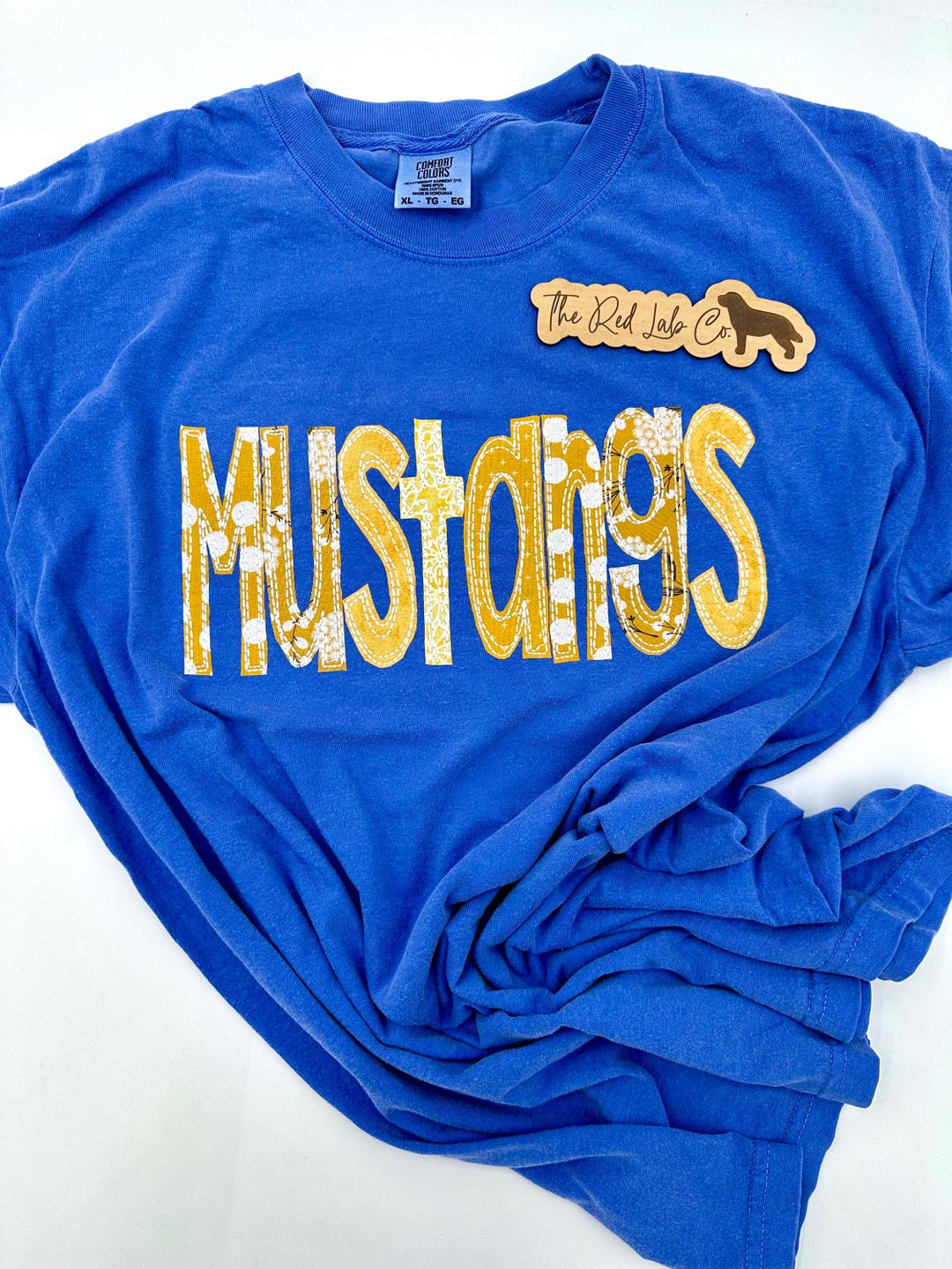 Custom Embroidered School Spirit Shirt - Etsy