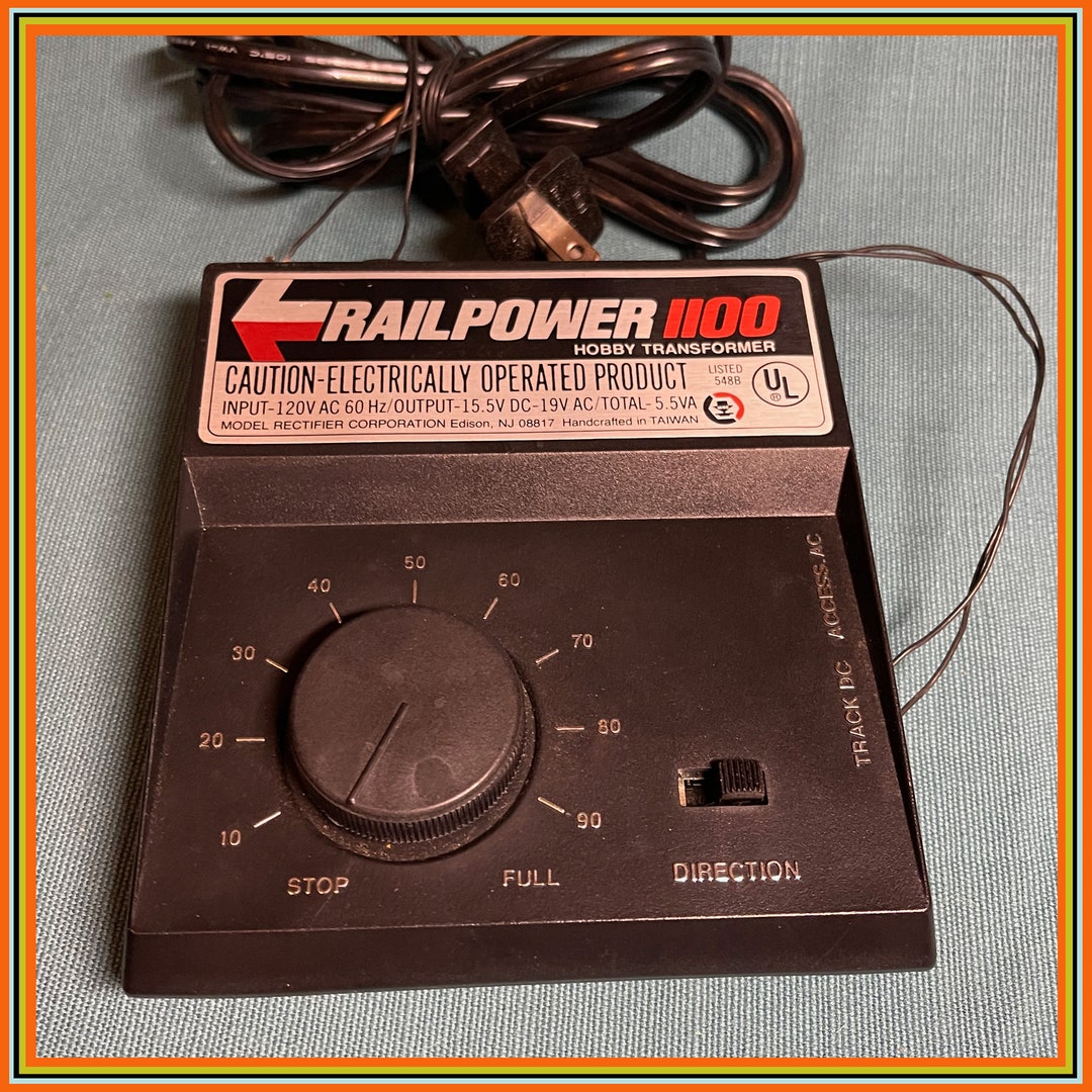 Railpower 1100: Hobby Transformer. by Model Rectifier Corp. - Etsy